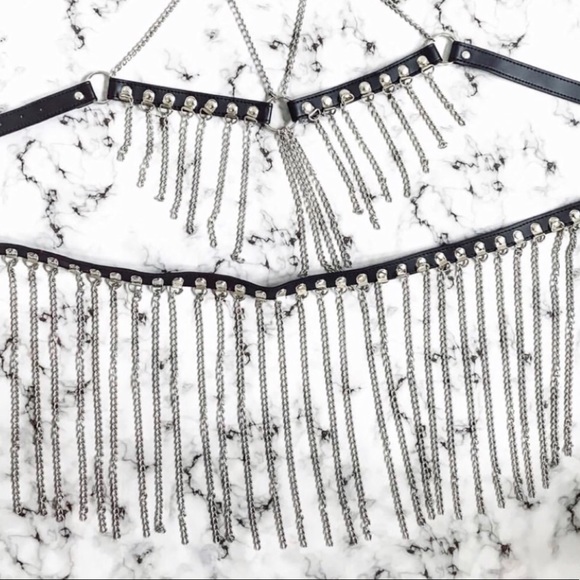 iHeartRaves | Skirts | Tassel Time Harness Bottom Only | Poshmark